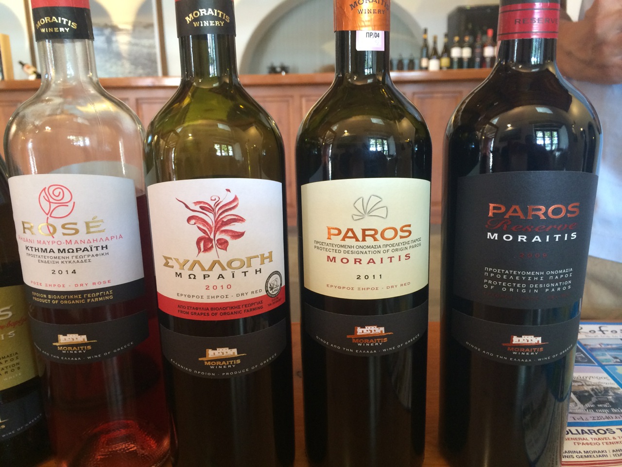 Wine tasting on Paros island at Moraitis Winery | Nordic Wine Blog