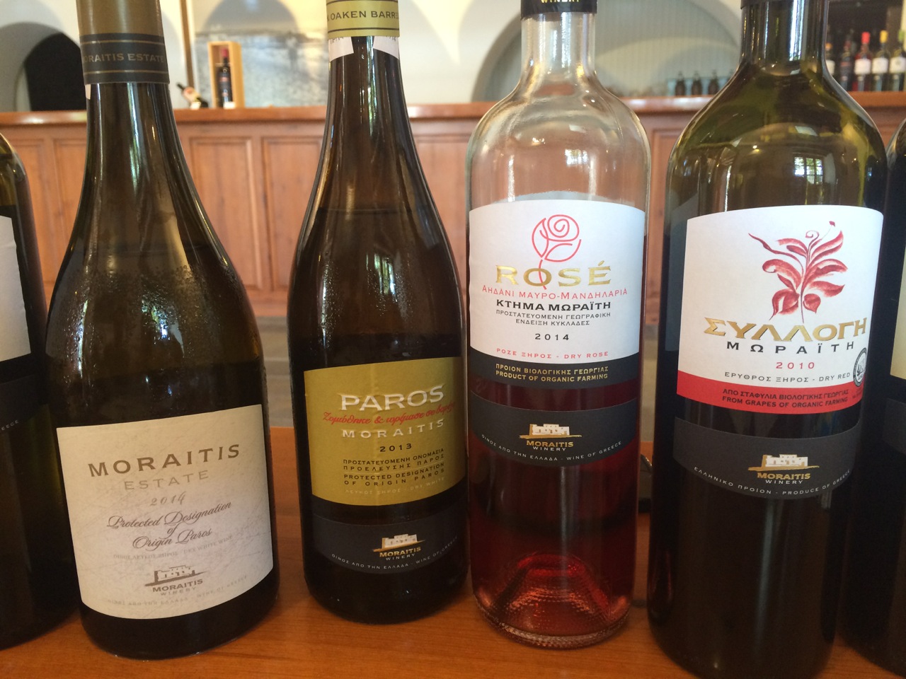 Wine tasting on Paros island at Moraitis Winery | Nordic Wine Blog